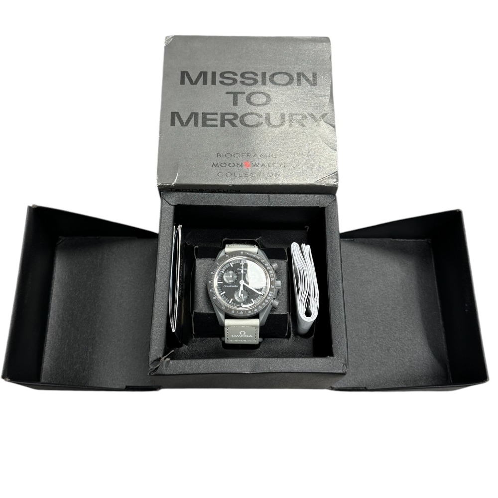 Swatch x Omega Bioceramic Moonswatch Mission to Mercury - Own4Less